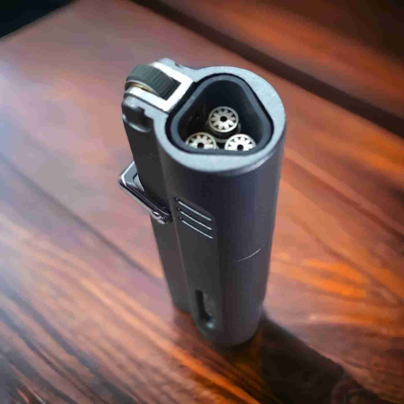 Aomai Triple Jet Flame – Refillable Torch Lighter – Luxury Lighters