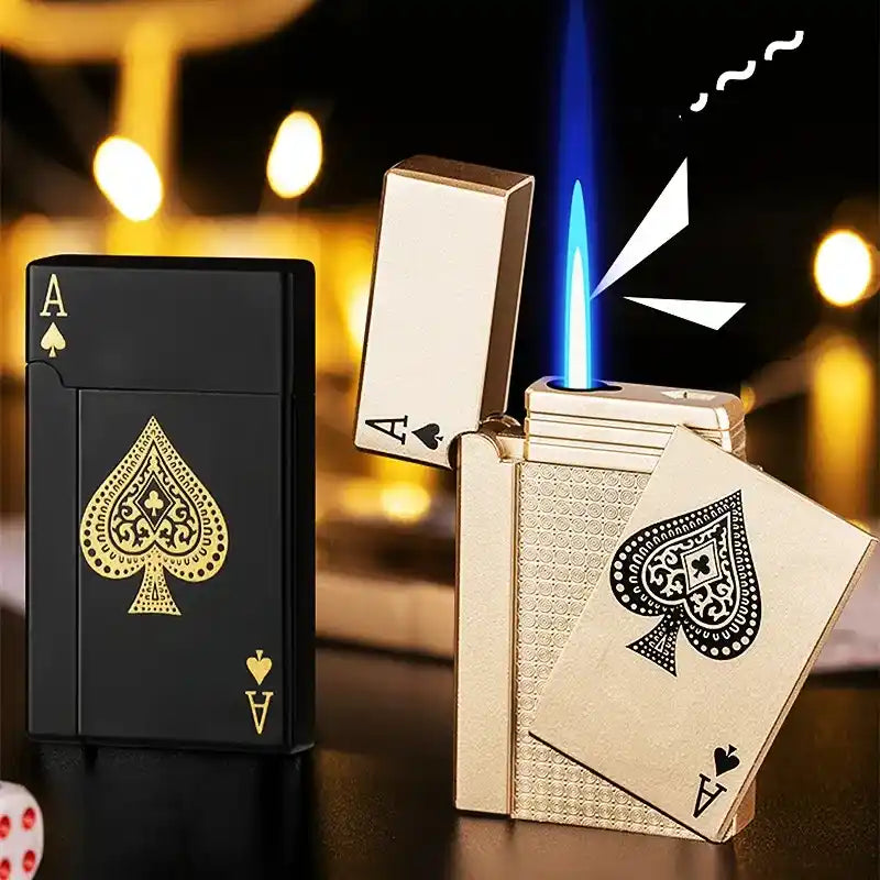 Deck Playing Card Lighter – Metal Butane | LuxuryLighters.pk – Luxury ...